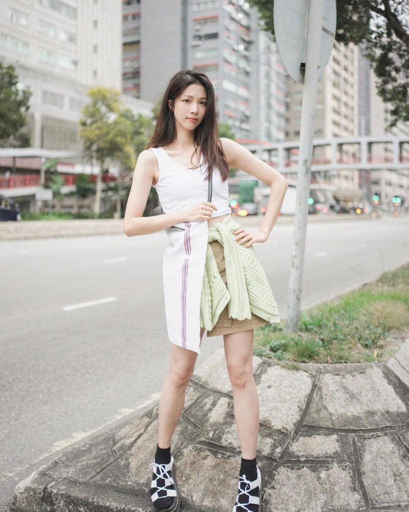 陳曉華大曬雪白長腿(多圖) - HKGFABLE